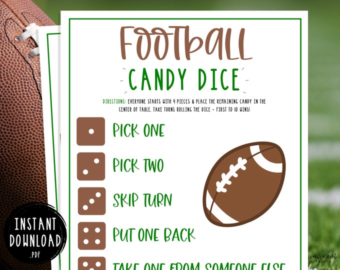 Dice Football - Etsy Canada