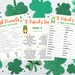 St. Patrick's Day 10 Game BUNDLE Volume 1 | Irish | Fun St. Patty's Day ...