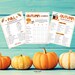 Fall 10 Game BUNDLE Printable Autumn Game Bundle Fall Time Activities ...