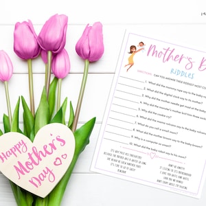 Mother's Day Riddles Game | Funny Mothers Day Jokes and Games | Mother ...