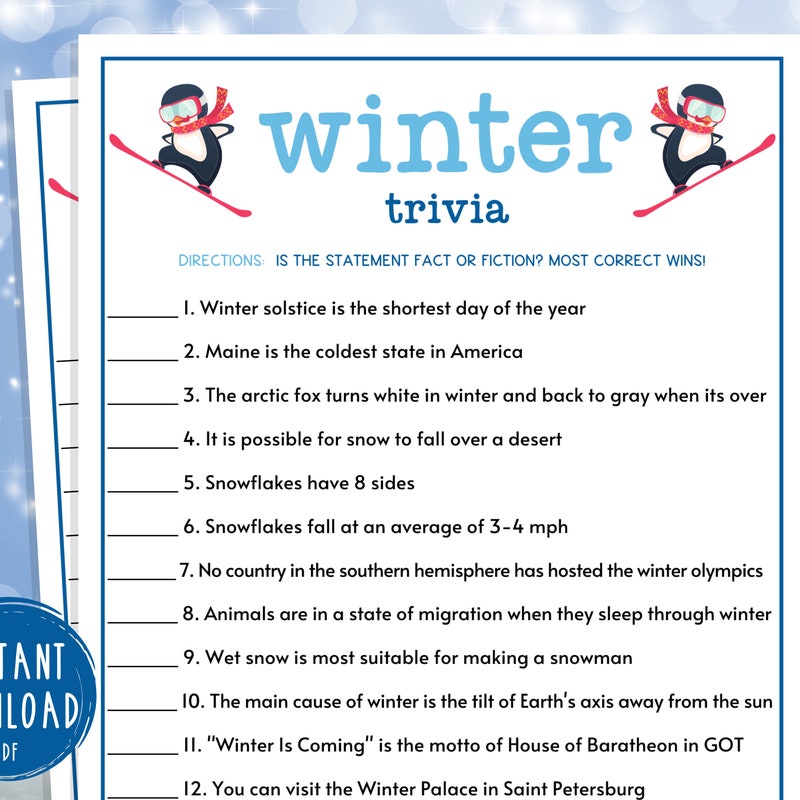 Holiday Trivia - Etsy