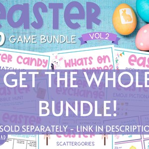 Easter Trivia Game | Printable Easter Games | Party Games | Easter ...