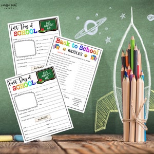 Back to School 10 Game BUNDLE | First Day of School Activities | Games ...