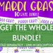 Mardi Gras Scavenger Hunt Game | Fat Tuesday Party Games | Carnival ...