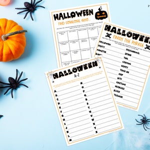 Halloween Party Games BUNDLE 10 Halloween Printable Games | Etsy