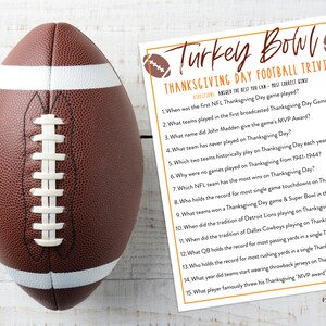 Thanksgiving Trivia Game BUNDLE 5 Thanksgiving Printable | Etsy