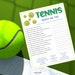 Tennis Riddle Me This Game Printable Tennis Themed Party Game Games for ...