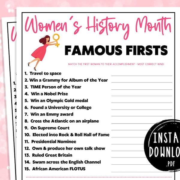 Womens History Month - Etsy