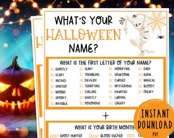 Whats Your Monster Name - Etsy