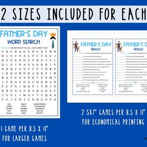 Father's Day 10 Game BUNDLE | Father's Day Games | Games for Dad ...