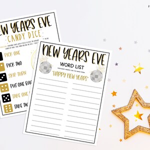 10 New Years Eve Party Games BUNDLE Volume 1 Printable New - Etsy