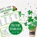 St. Patrick's Day What's Your Leprechaun Name Game Printable Party ...