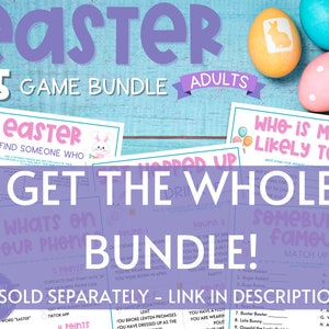 Easter A to Z Word Puzzle | Printable Easter Games | Party Games ...