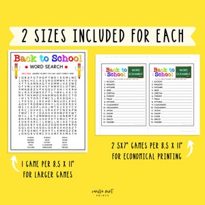 Back to School 10 Game BUNDLE | First Day of School Activities | Games ...