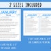 January Trivia Game Printable Month Party Games Wintertime Activities ...