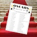 Oscars Match up Trivia Game 94th Academy Awards Party Games Oscars 2022 ...