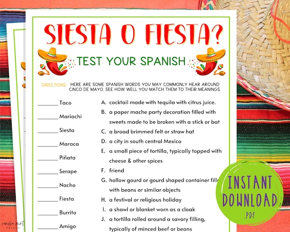 Mexican Fiesta Party Games Super Fun Cinco De Mayo Party Games