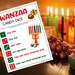 Kwanzaa Candy Dice | Printable Kwanzaa Party Games | Fun Activities for ...