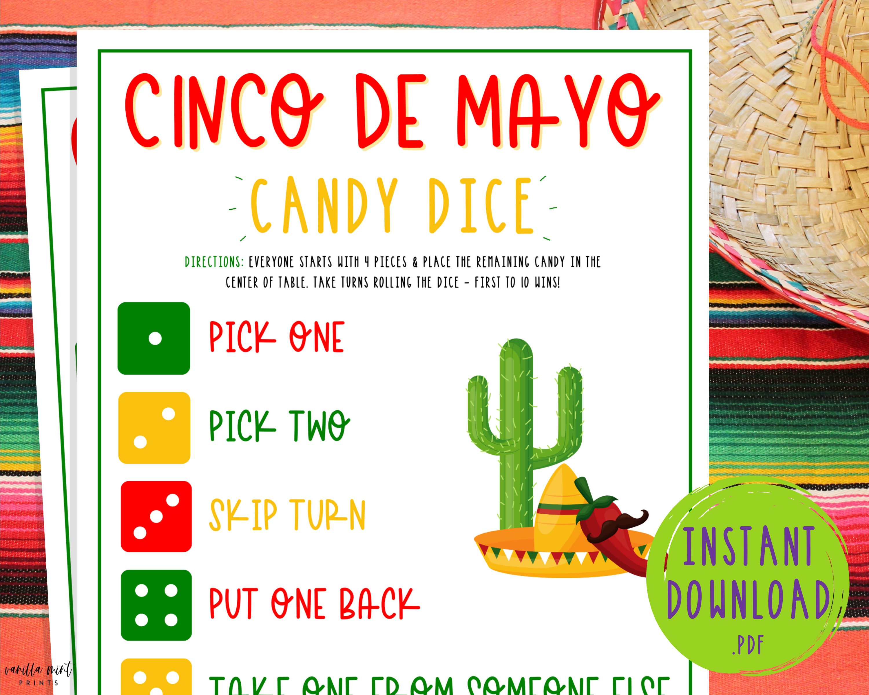Mexican Dice Game
