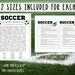 Soccer 10 Game BUNDLE Printable Soccer Team Party Games Futbol Games ...