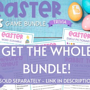 Easter This or That Game | Printable Easter Party Games | Easter ...