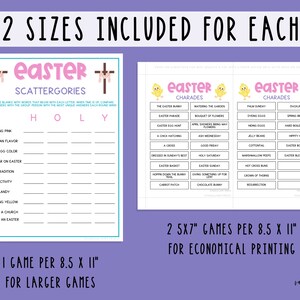 Easter 10 Game Bundle VOLUME 2 | Ten Printable Easter Party Games ...