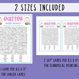 Easter Word Search | Printable Easter Games | Party Games | Easter ...