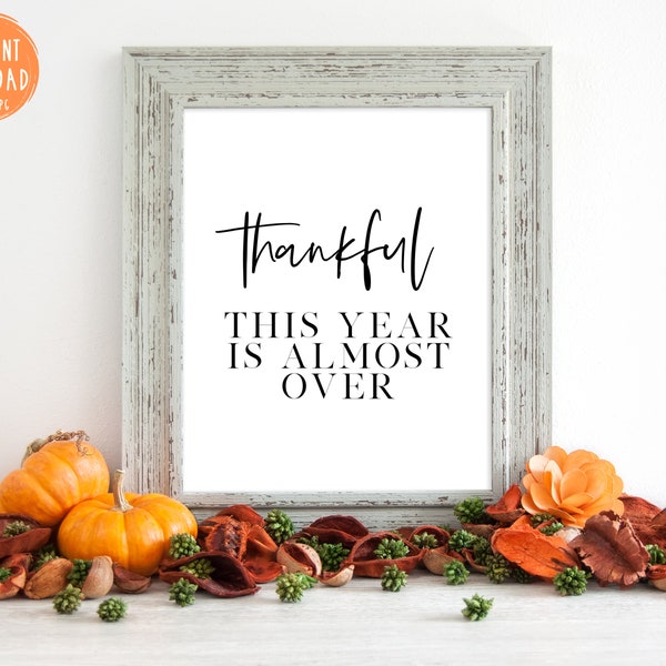 Thanksgiving 2020 Sign - Etsy