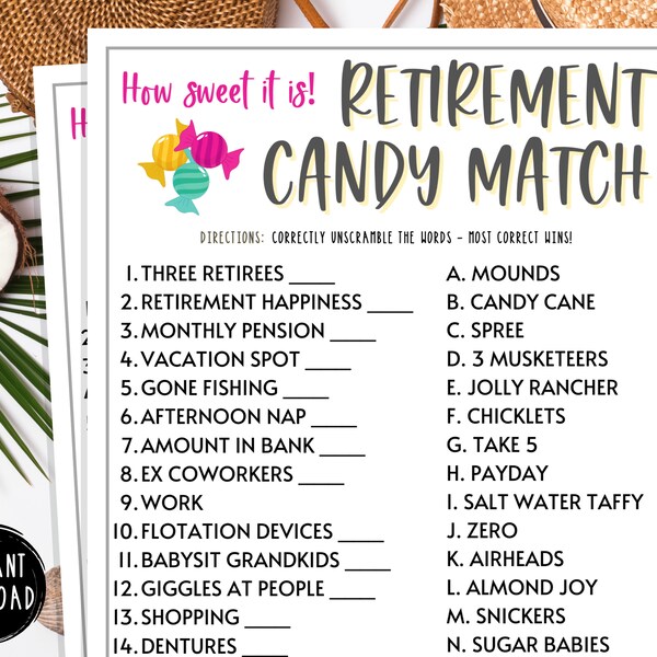 Retirement Party Favors - Etsy