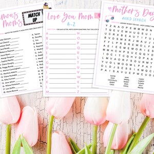 Mother's Day 10 Game Bundle | Mother's Day Games | Trivia Party Games ...