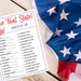 Patriotic Name That State Nickname Match up Game | Printable Memorial ...