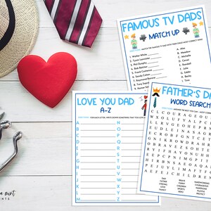 Father's Day 10 Game BUNDLE | Father's Day Games | Games for Dad ...