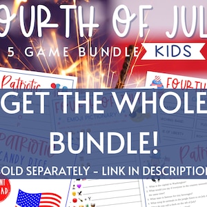 Fourth of July Finish the Phrase Game | 4th of July Printable Games ...
