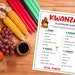Kwanzaa Scavenger Hunt Printable Kwanzaa Party Games Fun Activities for ...