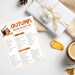 Fall Movie Bucket List Game Printable Autumn Movies Fall Time Cinema ...