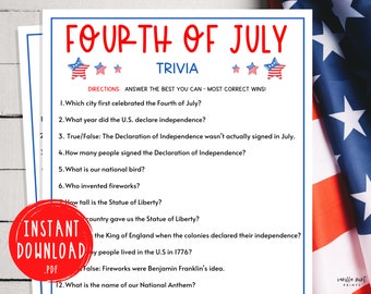 Fourth of July Word Scramble Game 4th of July Printable Games USA ...
