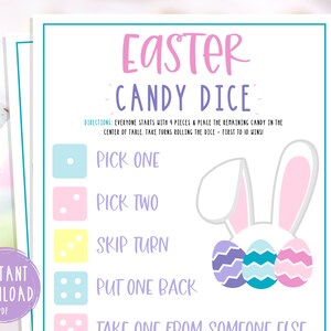 Easter Candy Dice Game | Easter Party Games for Kids | Kids Games | Fun ...