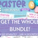 Easter 10 Game Bundle VOLUME 2 Ten Printable Easter Party Games Easter ...