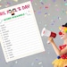 April Fool's Day Word Scramble Game April Fools Party Games Printable ...