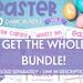 Easter Scavenger Hunt Game Printable Easter Games Party - Etsy