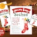 You've Been Socked Printable Christmas Game Kit Secret Santa Stocking ...