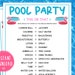 Pool Party This or That Game Printable Fun Summertime Party Games ...