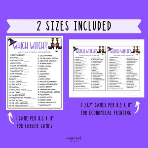 Witches Night Out Witch Matching Game | Which Witch | Fun Halloween ...