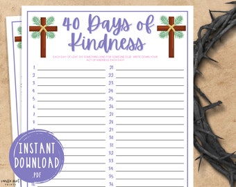 40 Days of Lent - Etsy