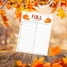 Fall A - Z Race Game | Printable Autumn Party Games | Fall Time ...
