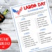 Labor Day Scavenger Hunt Game | Labor Day Printable Games | America ...