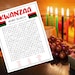 Kwanzaa Word Search Printable Kwanzaa Party Games Fun Activities for ...