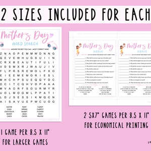 Mother's Day 10 Game Bundle | Mother's Day Games | Trivia Party Games ...