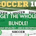 Soccer Word Search Game Printable Soccer Team Party Games Futbol Games ...
