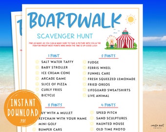 Vacation Scavenger Hunt - Etsy